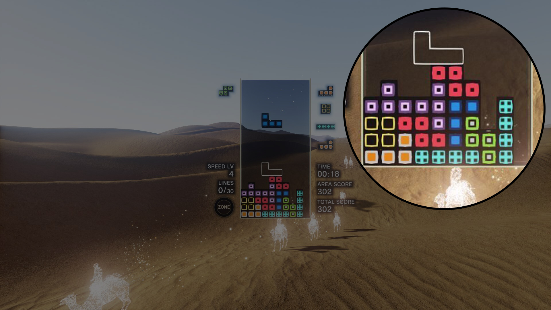 Color Deficiency Options | TETRIS® EFFECT: CONNECTED